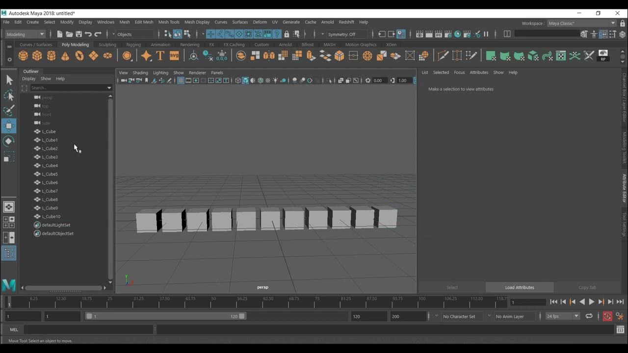 Tips Maya rename or replace multi objects - YouTube