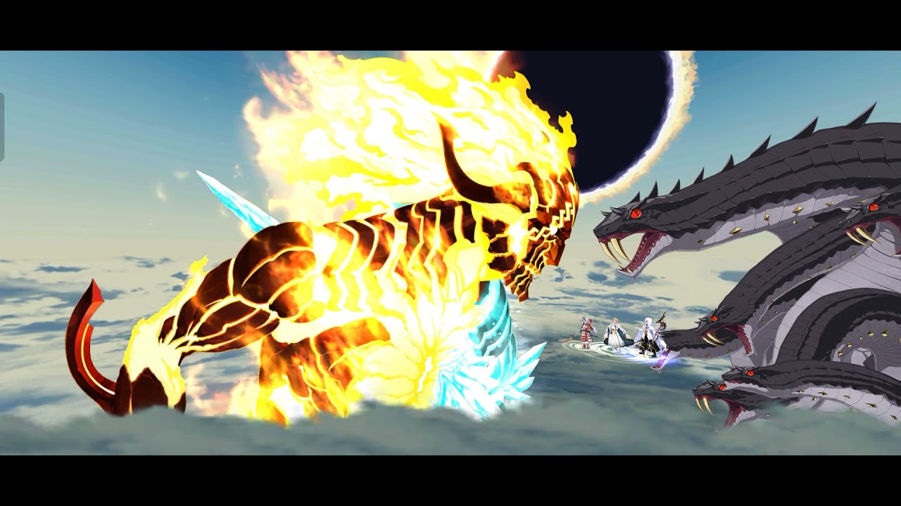 [FGO] Tunguska - surtr raid 1 turn clear - YouTube