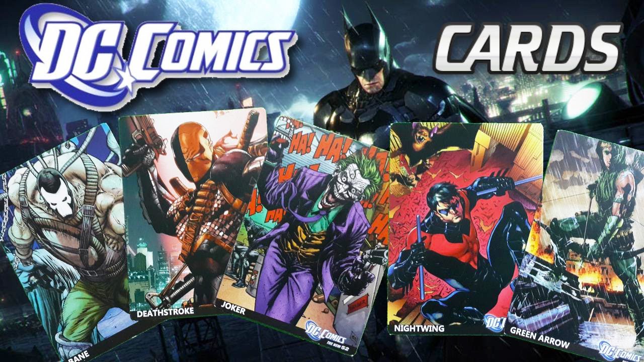 NUEVOS CARDS DC COMICS Coleccion de Cartas | CHRIZ ART - YouTube