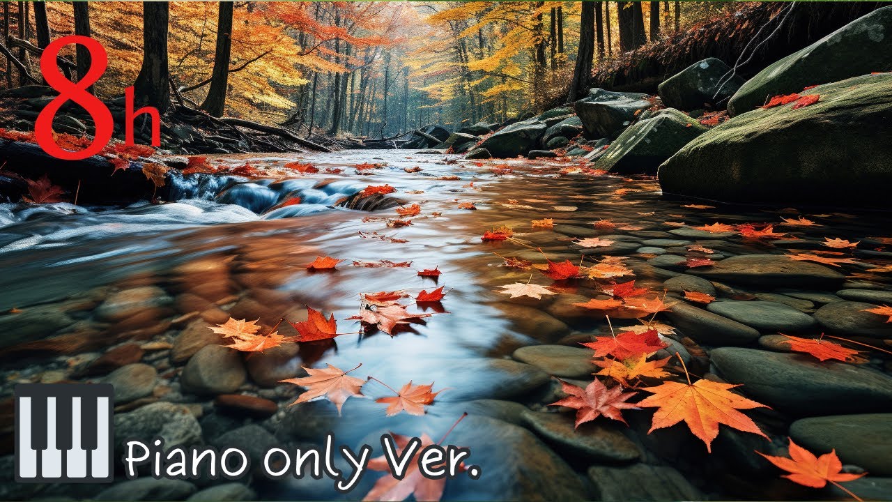 Enchanting Autumn Forests with Beautiful Piano Music🍁 Autumn Ambience ...