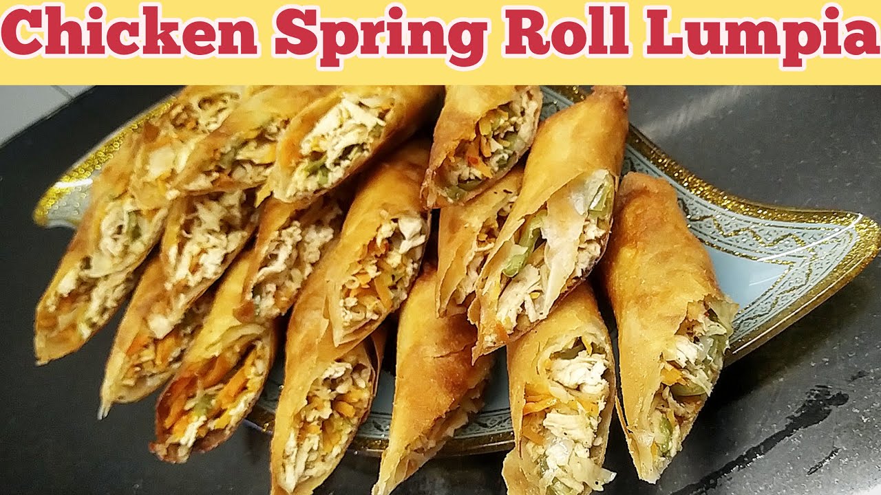 How to Make Delicious Chicken Spring Rolls | Chef Faisal - YouTube