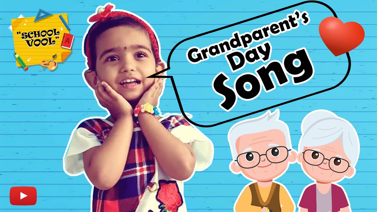 Grandparents day song | kids song | school vool | #grandparentdaysong# ...