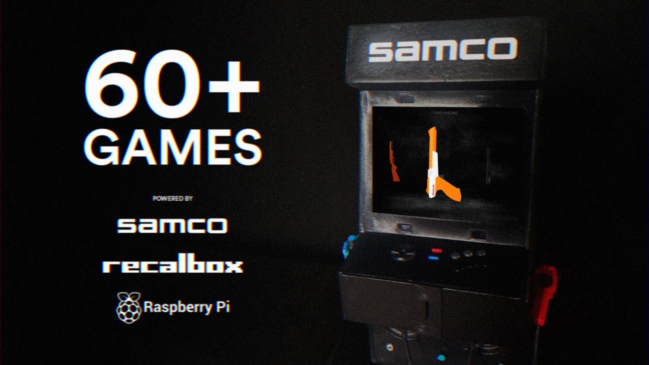 World's Smallest Light Gun Arcade Machine (Powered by Recalbox & SAMCO ...