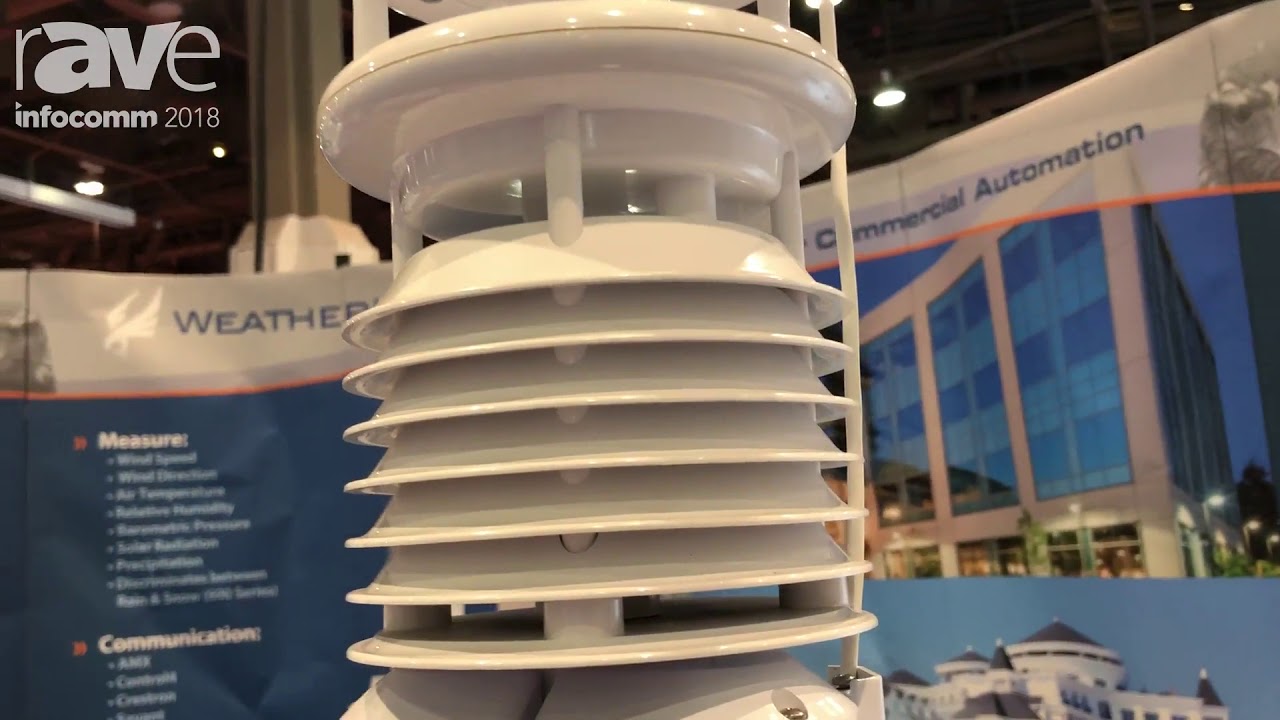 InfoComm 2018: WeatherHawk Discusses 600 Series Weather Station - YouTube