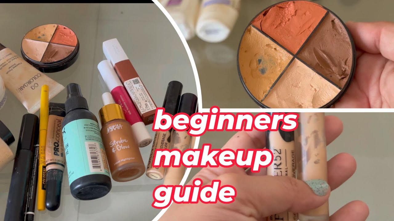 😍basic makeup products for beginers | only makeup products you need ...