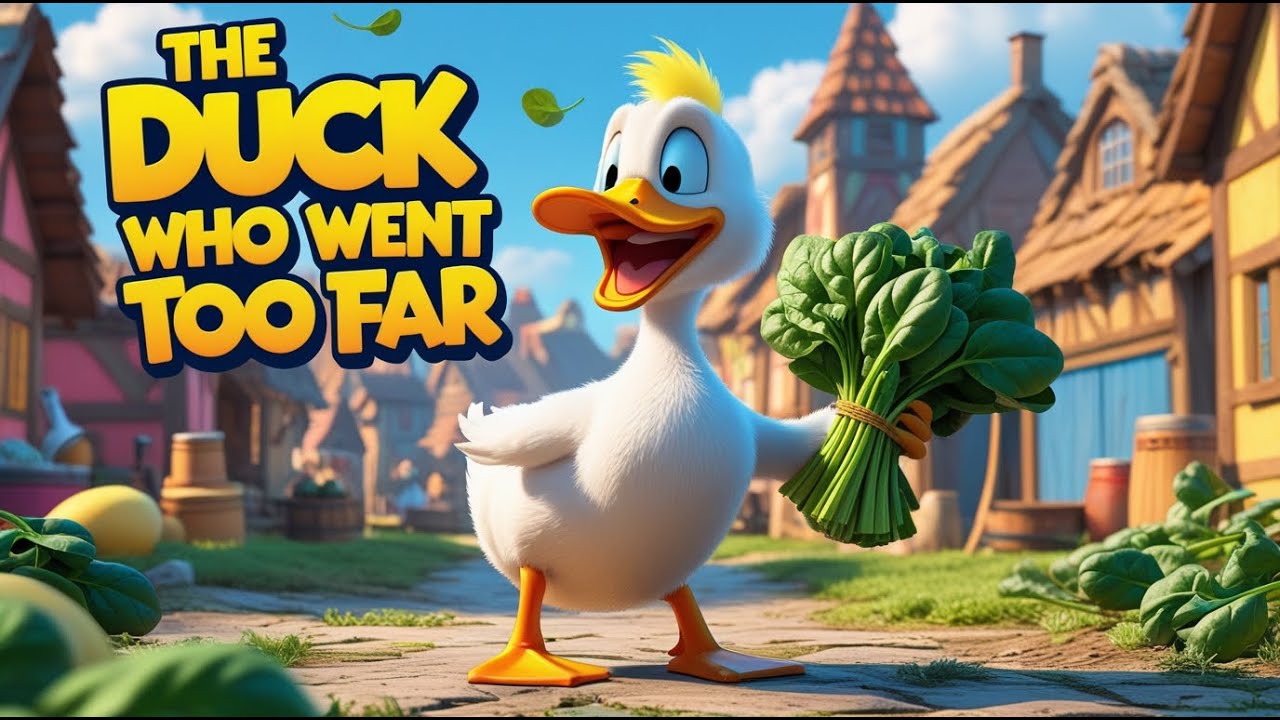 🦆 The Duck Who Went Too Far – A Funny & Heartwarming Kids Story! 🌈🐥 ...