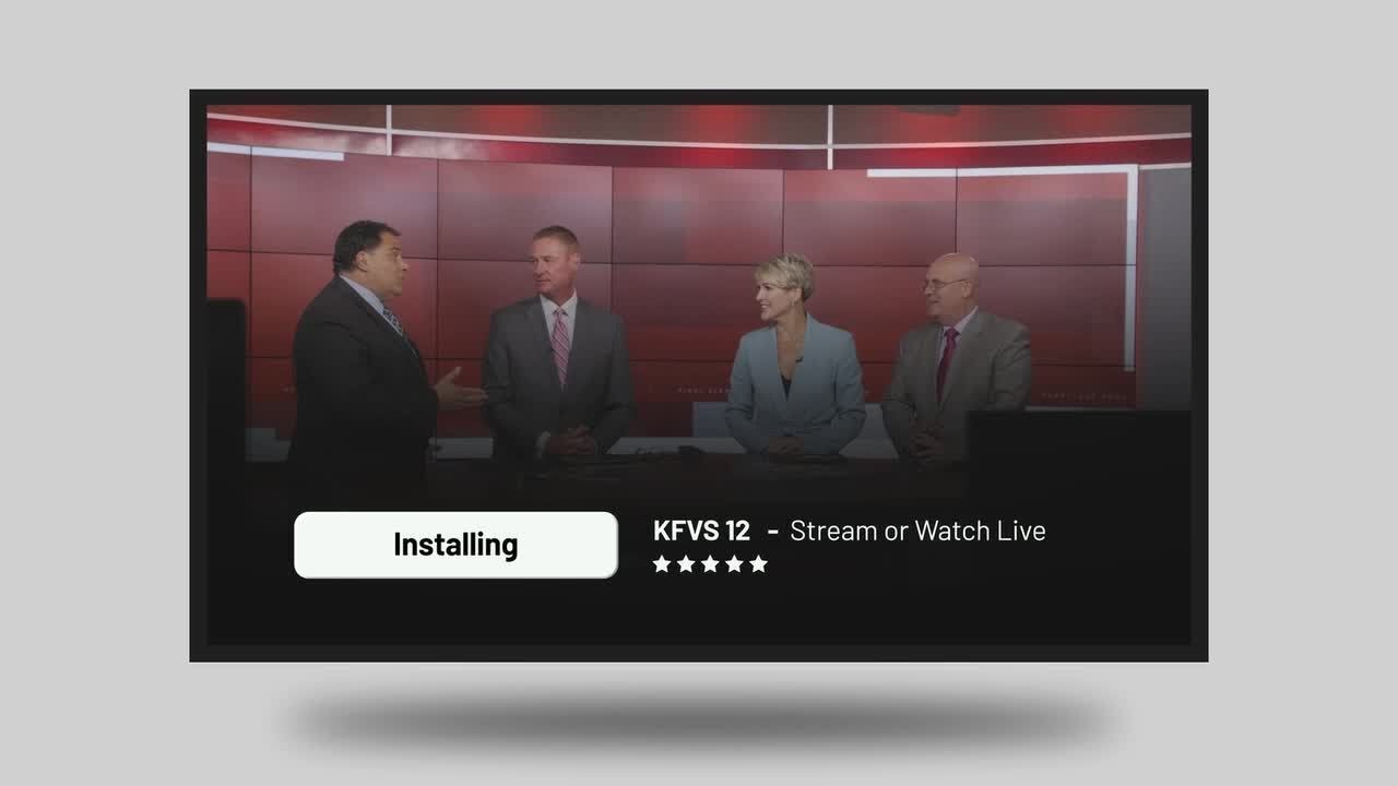 How to download the KFVS12 streaming app on AppleTV - YouTube