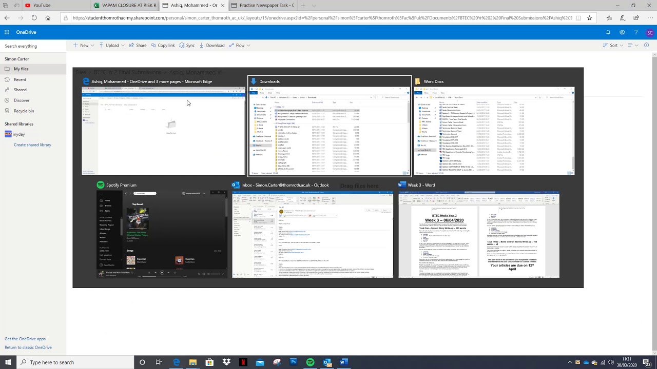 How to Save your Work to the OneDrive Submission Folder - YouTube
