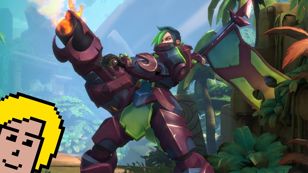 ASH NEW TANK HERO IN PALADINS - YouTube