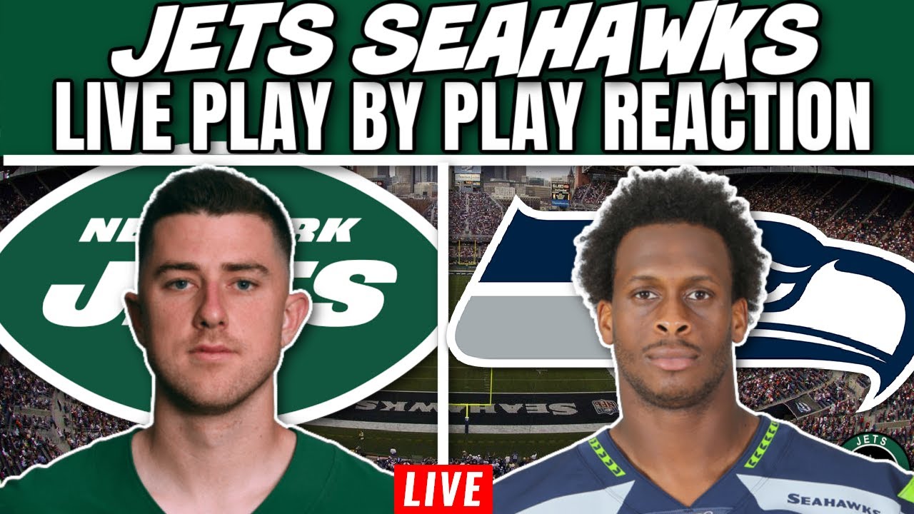 NEW YORK JETS VS SEATTLE SEAHAWKS LIVE PLAY BY PLAY REACTION | Week 17 ...