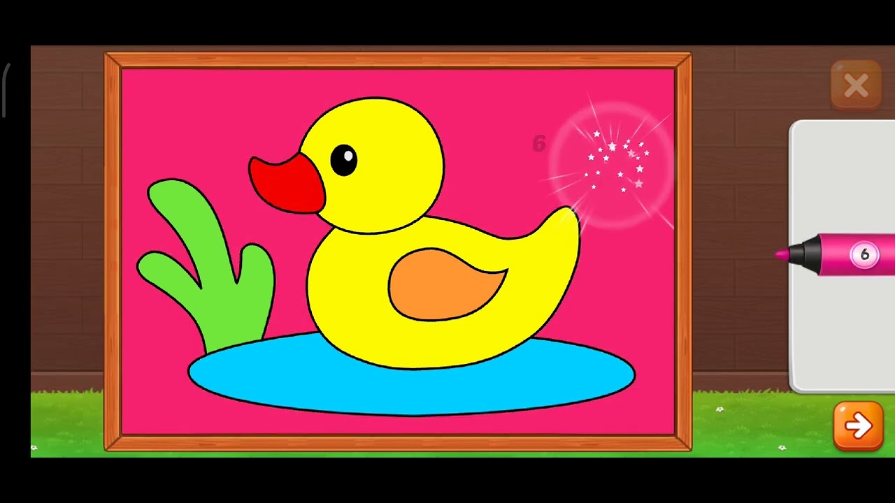 Coloring games coloring painting glow draw with lucas & friends - YouTube