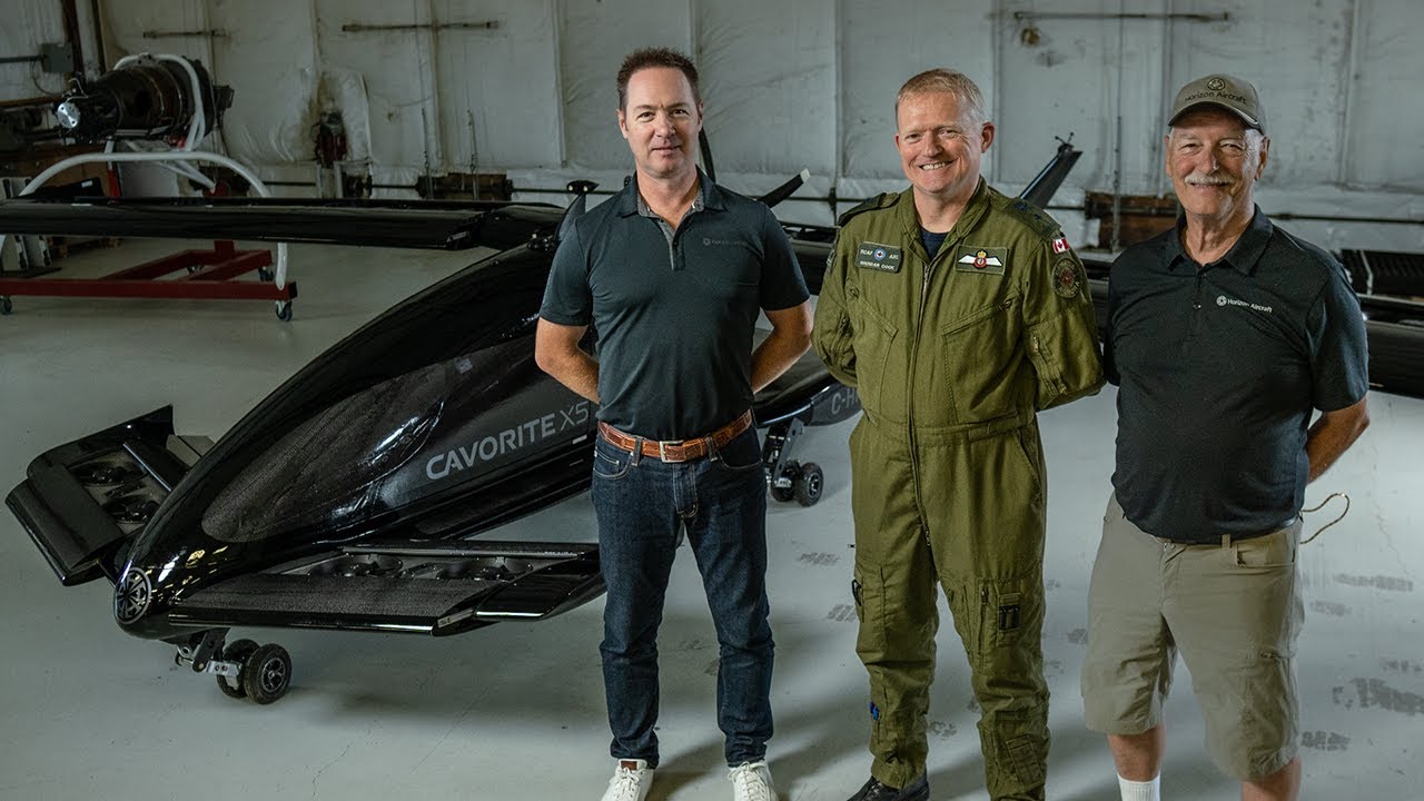 Brigadier General Brendan Cook visits our hangar - YouTube