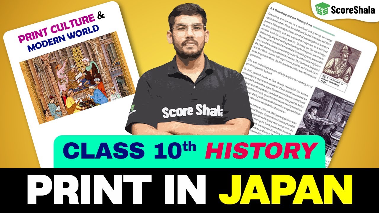 Print in Japan Class 10 History - Chapter 5 | Print Culture and The ...
