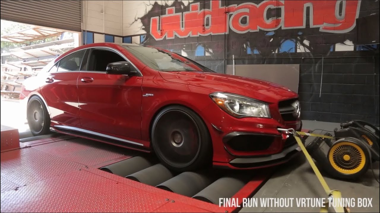 Mercedes AMG CLA45 w/ ARMYTRIX Exhaust Dyno and Horsepower Review By ...