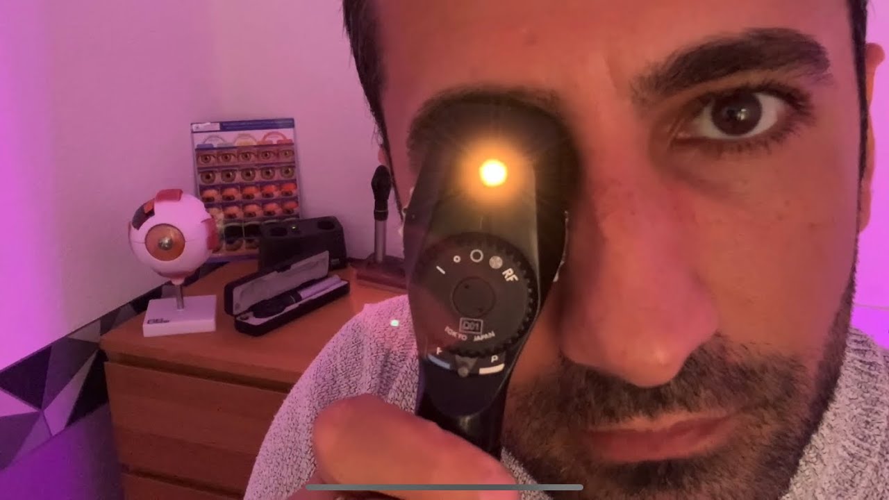 ASMR: Eye Health Checks with 4 Ophthalmoscopes (roleplay) - YouTube
