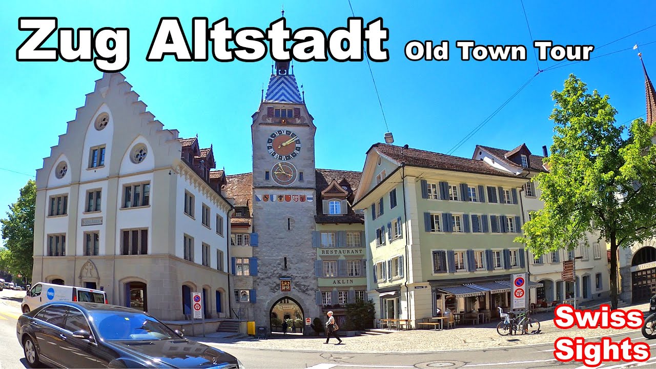 Zug Switzerland 4K Beautiful Old City Schweiz - YouTube
