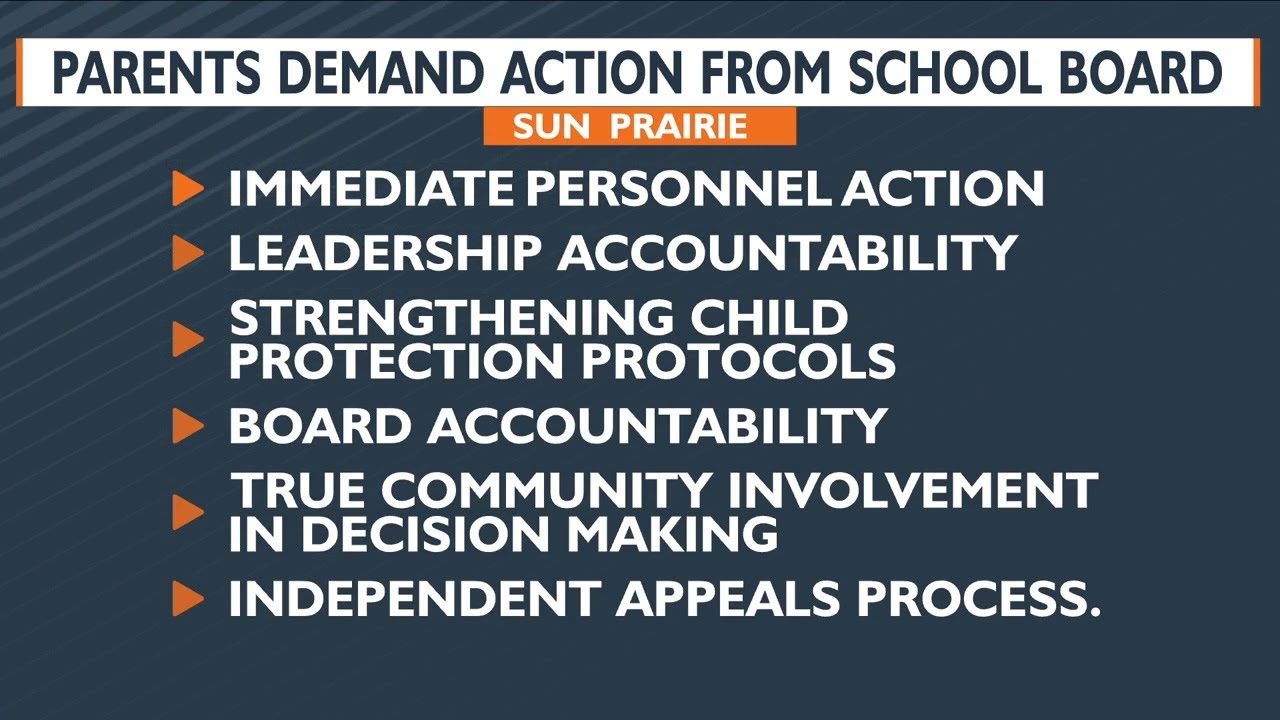 Parents demand action from school board - YouTube