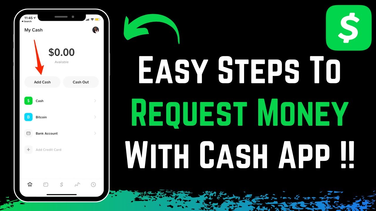 How To Request Money With Cash App ! - YouTube