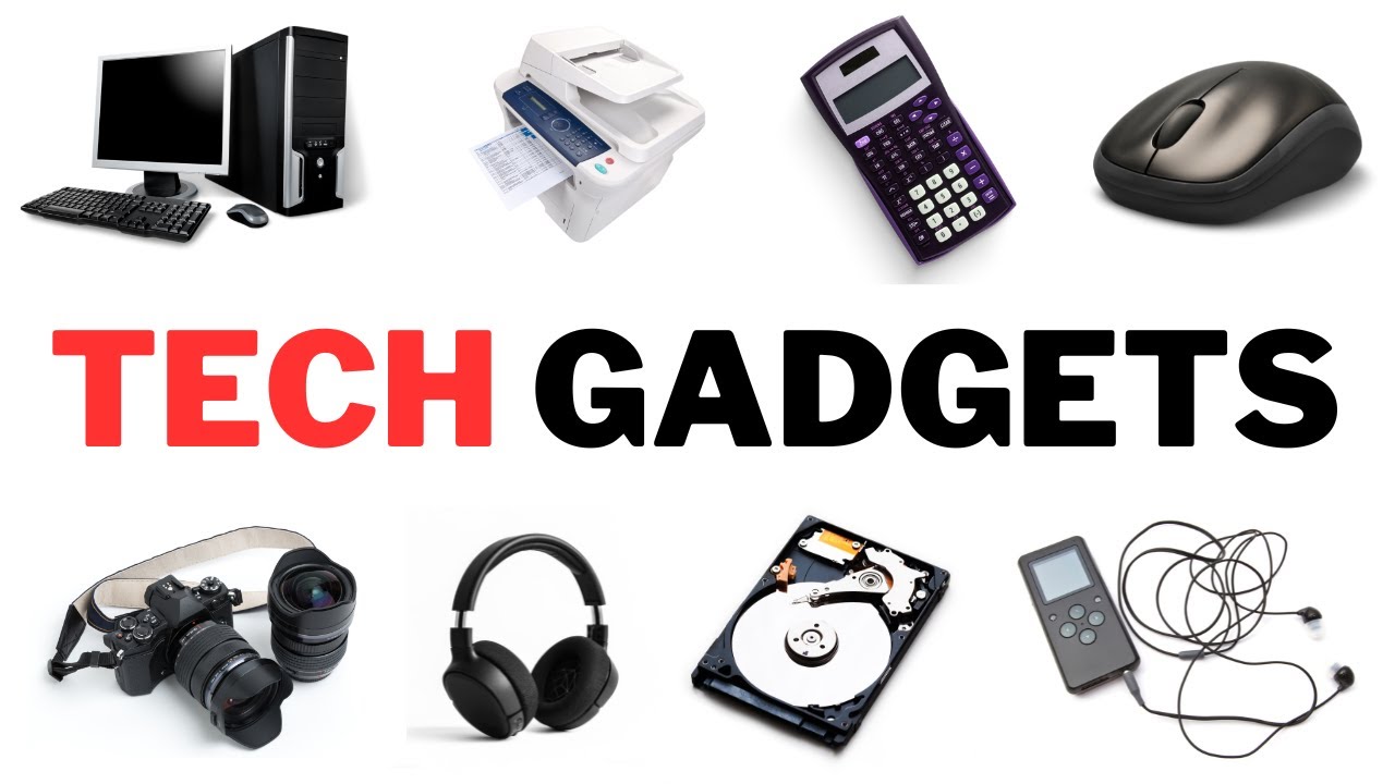 Top 10 Must-Have Tech Gadgets | Boost Your Technology Vocabulary - YouTube
