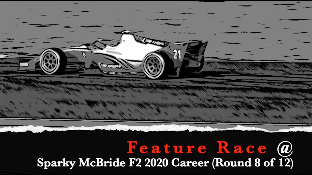 McBride F2 R8 Spa Feature Race -- On form, but... a few bugs I think ...