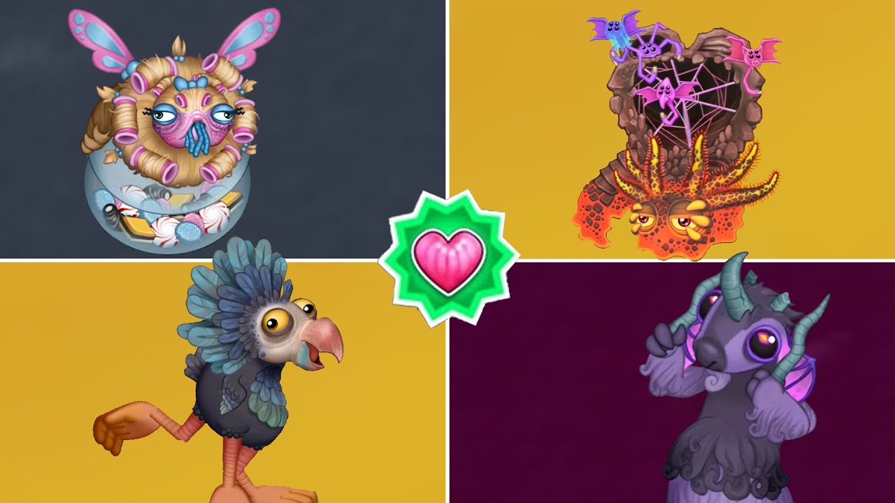 New Monsters Comparison: Rare shLep, Rare Tapricorn, Rare Mimic, Epic ...