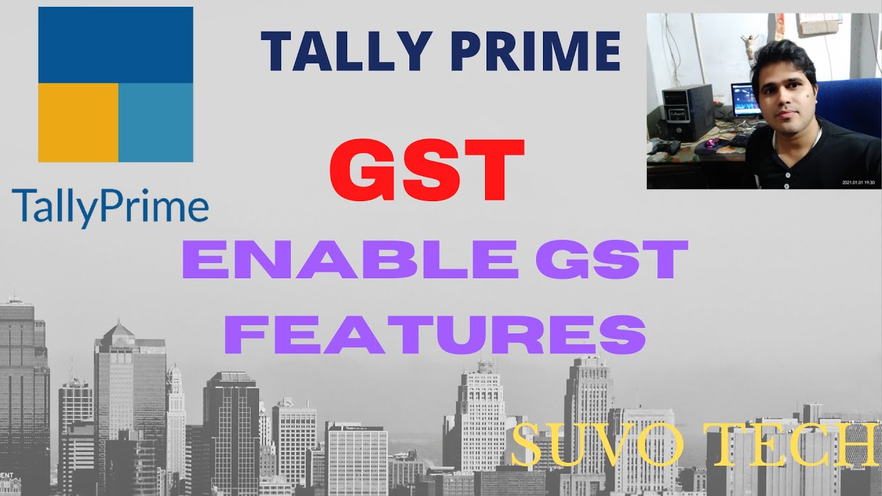 Enable GST in tally prime, tally, tally prime, GST - YouTube