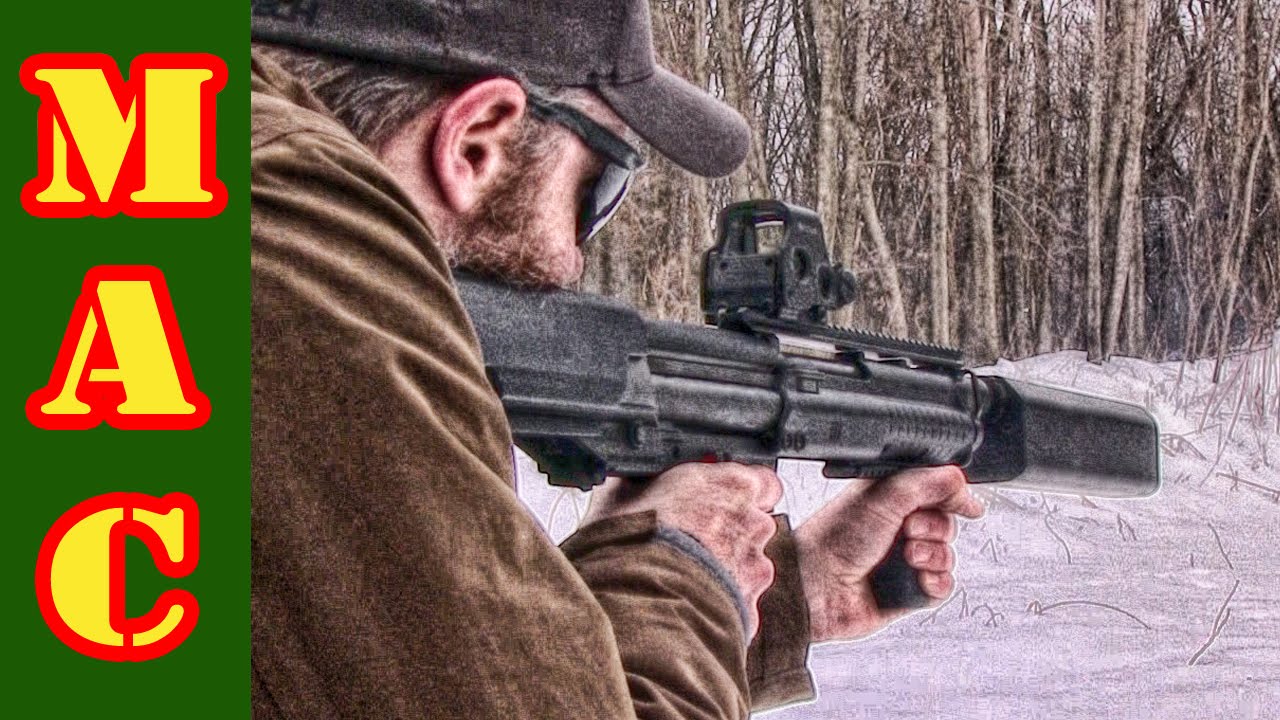 Kel-Tec KSG with a Silencerco Salvo 12 Suppressor - YouTube