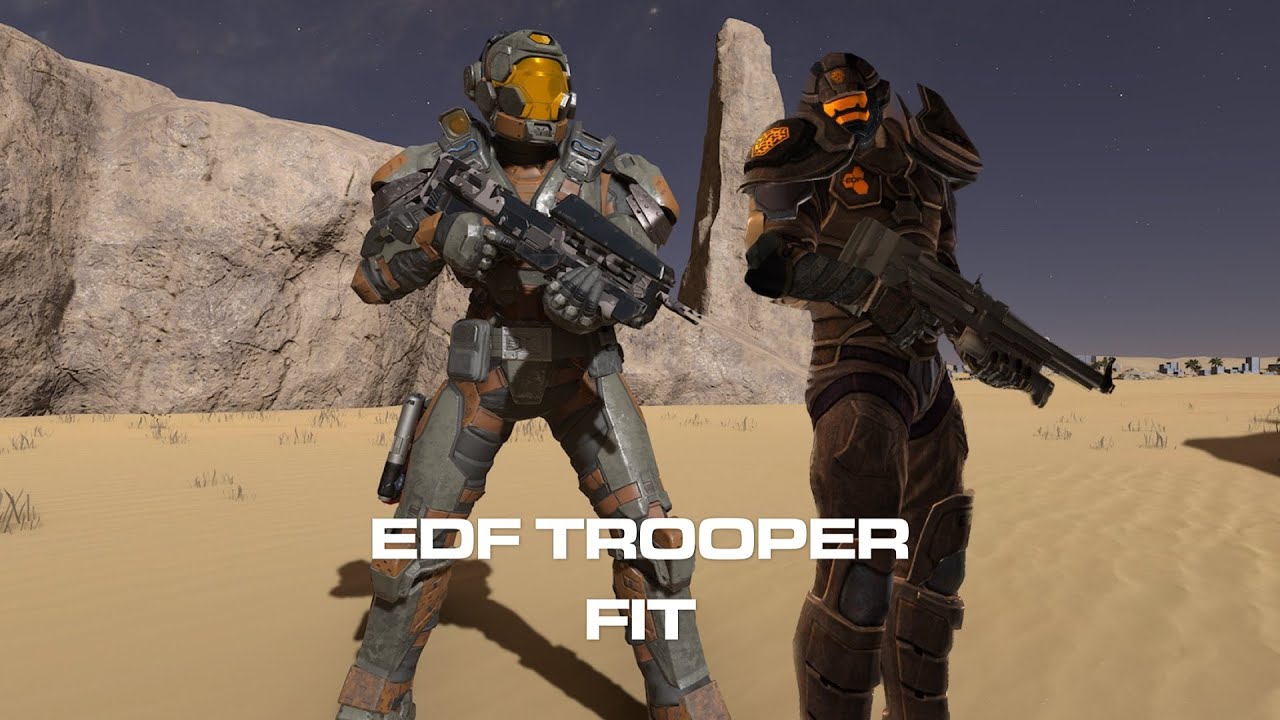 EDF Trooper Fit - Red Faction Guerilla - Halo Infinite - YouTube