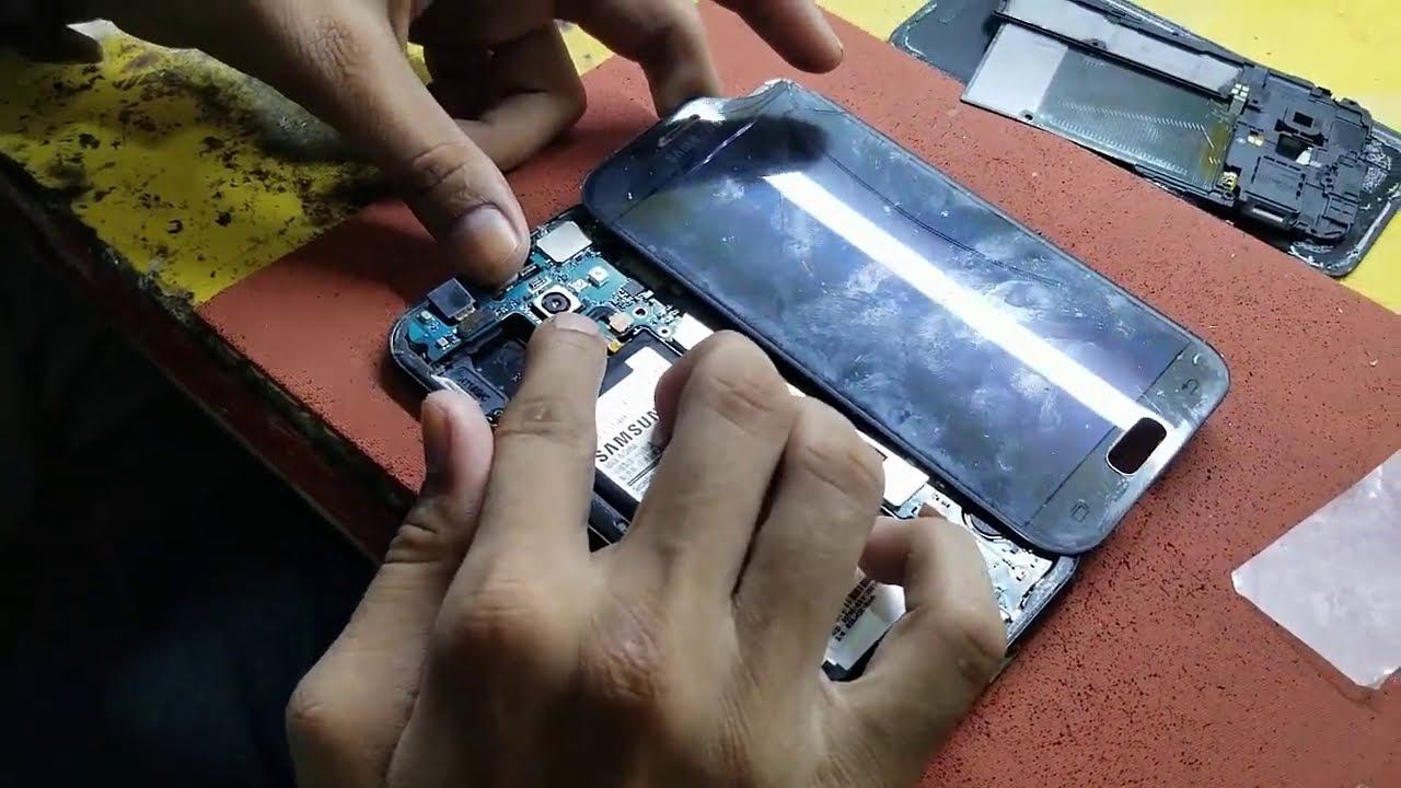 Samsung A5 A520 How To Disassembly & How To Back Cover Open - YouTube