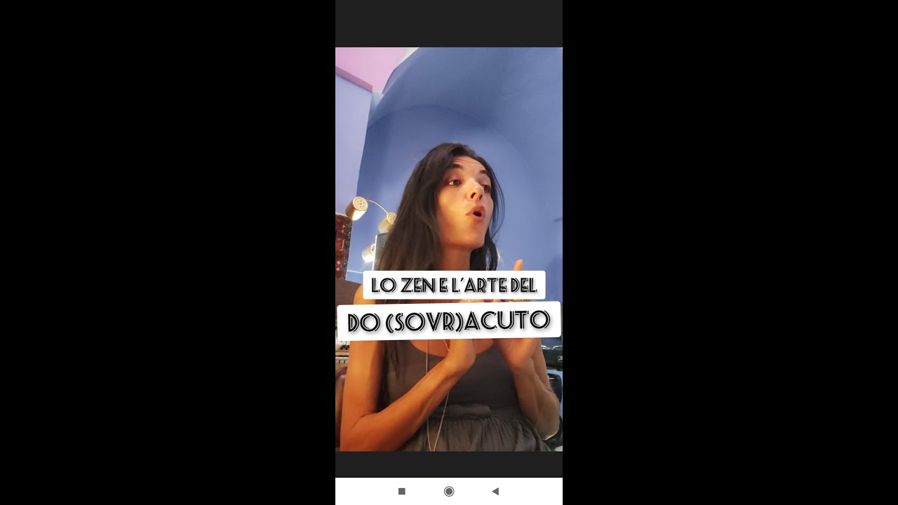 Lo Zen e l'arte del (sovr)acuto coperto: only the bravest (traduzione ...