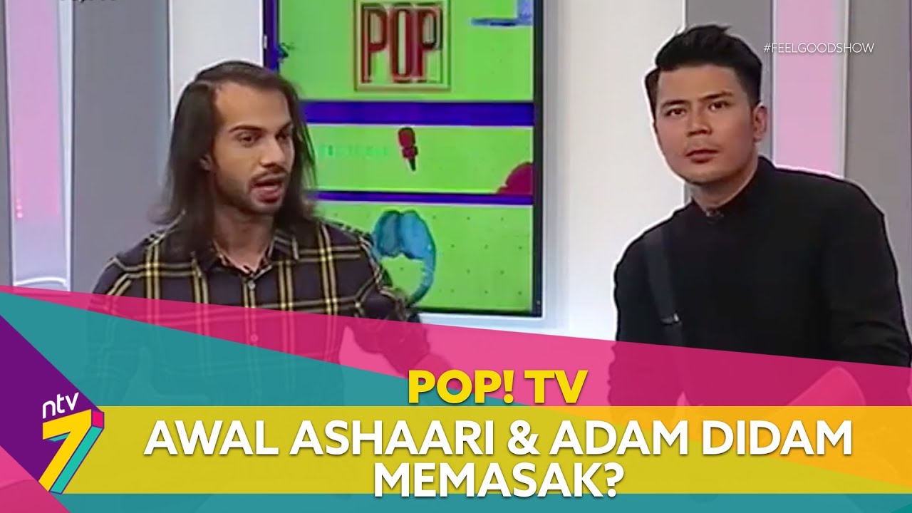 Awal Ashaari & Adam Didam memasak untuk memikat wanita l Pop! TV - YouTube