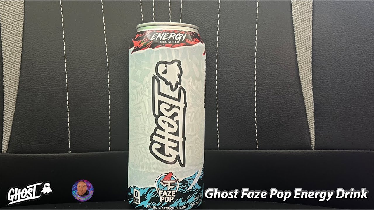 Ghost Faze Pop Energy Drink - YouTube