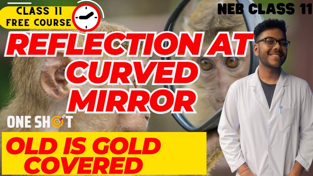 Class 11 Optics | Reflection at curved mirror | Mirror Formula All ...