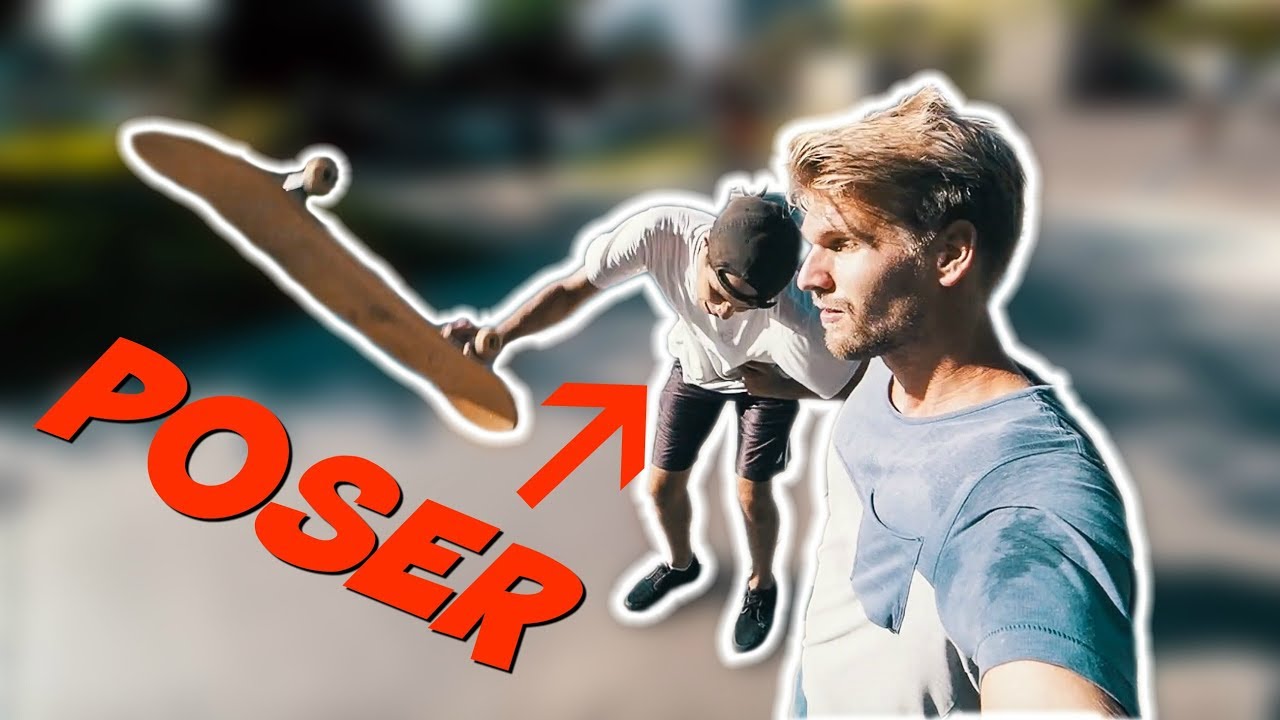 Playing a POSER in a Game of SKATE - YouTube