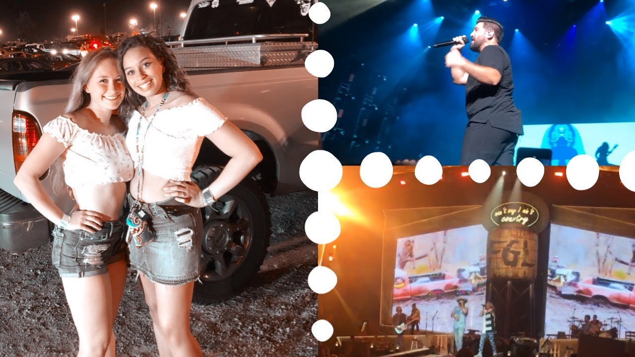 VLOG: country concert with pit seats! - YouTube