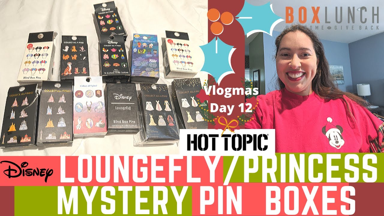 Hot Topic + Box Lunch Pin Boxes | Funko Pop!, Loungefly, Disney ...