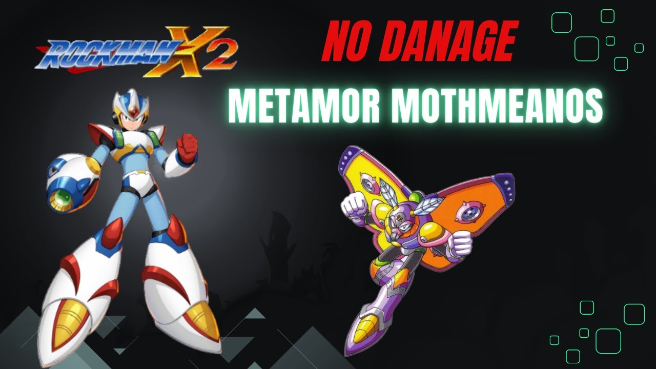 Mega Man X2 vs Metamor Mothmeanos (Perfect) 洛克人X2 vs變型飛蛾 (無傷) - YouTube