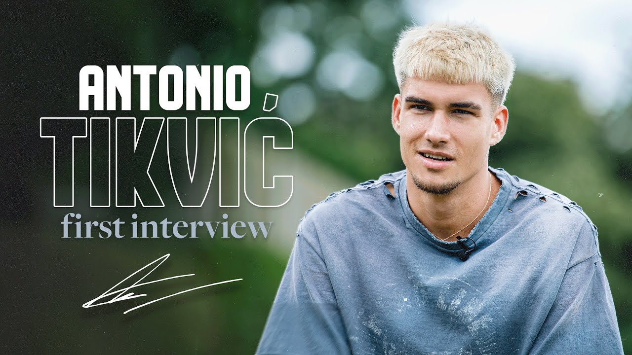 “I LOVE English Football!” 💪 | Antonio Tikvić First Interview ️ - YouTube
