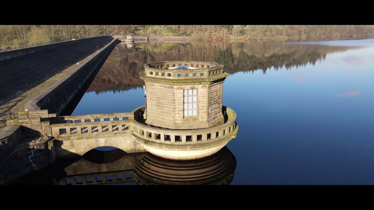 LADYBOWER RESERVOIR, PEAK DISTRICT CINEMATIC VIDEO | DJI 4K DRONE - YouTube