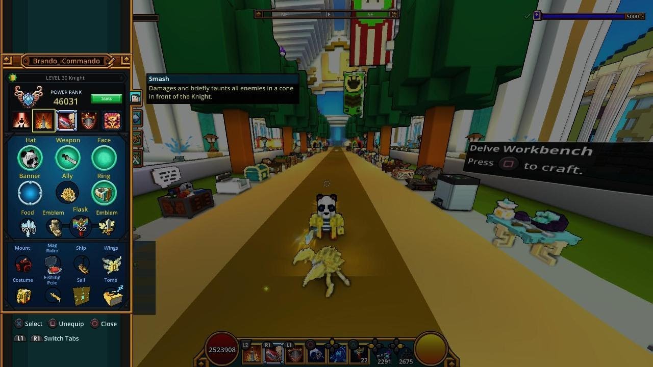 Trove Knight build (updated) - YouTube