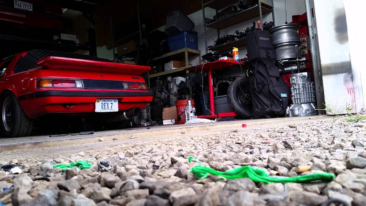 Angel Motorsports rx7 TII swapped fb on adaptronic - YouTube