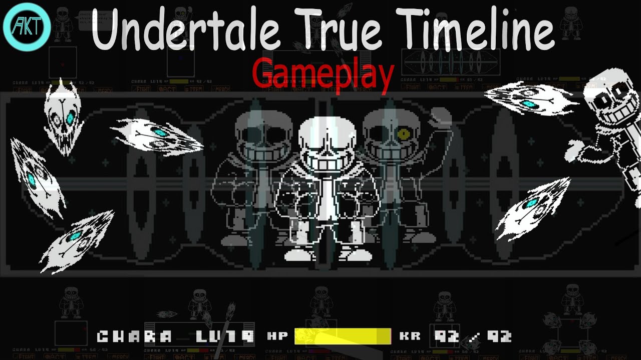 Undertale True Timeline Phase 1(Undertale FanGame) Demo - YouTube