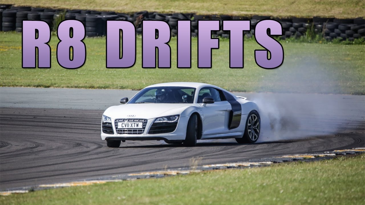 Drifting My Audi R8 - YouTube
