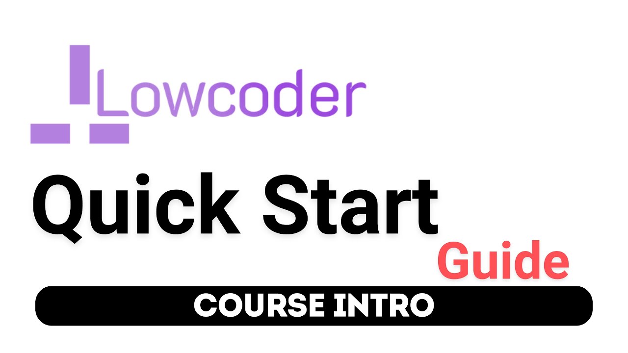 Introduction To Lowcoder Youtube