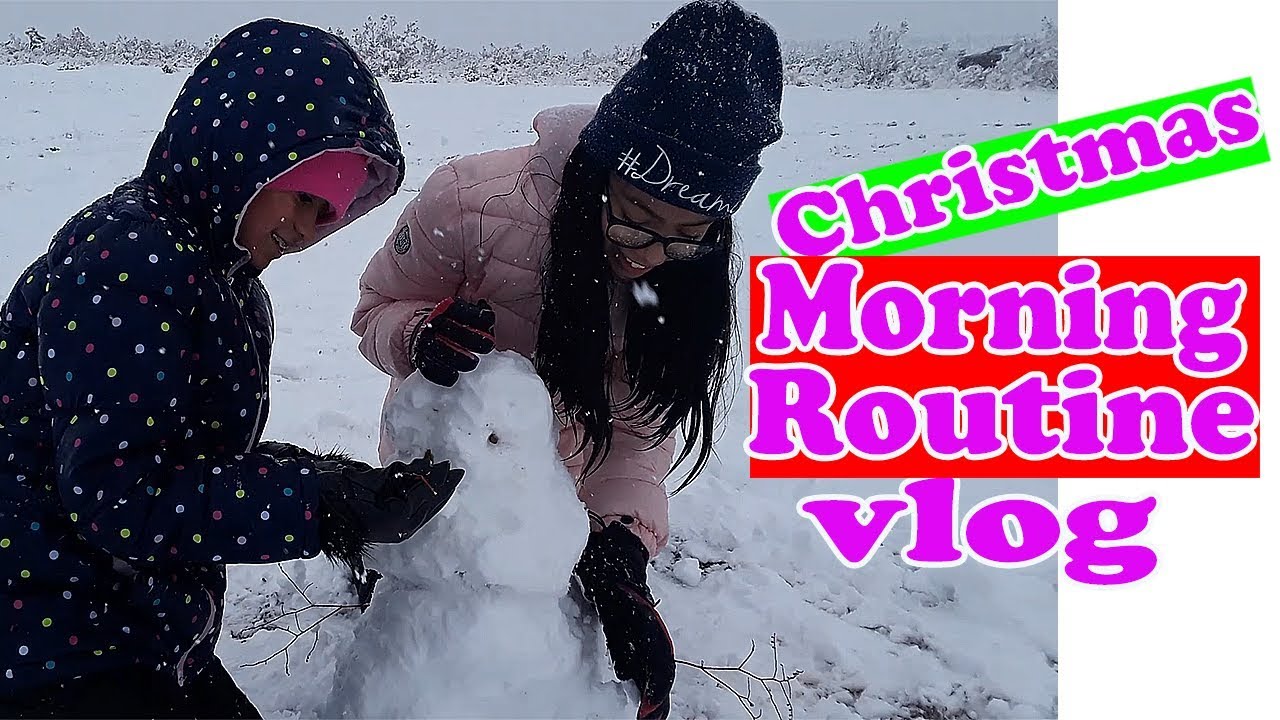 My Christmas Morning Routine 2019/My Christmas Morning Vlog. - YouTube