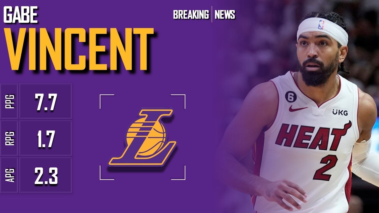 LOS ANGELES LAKERS: Gabe Vincent ᴴᴰ - YouTube