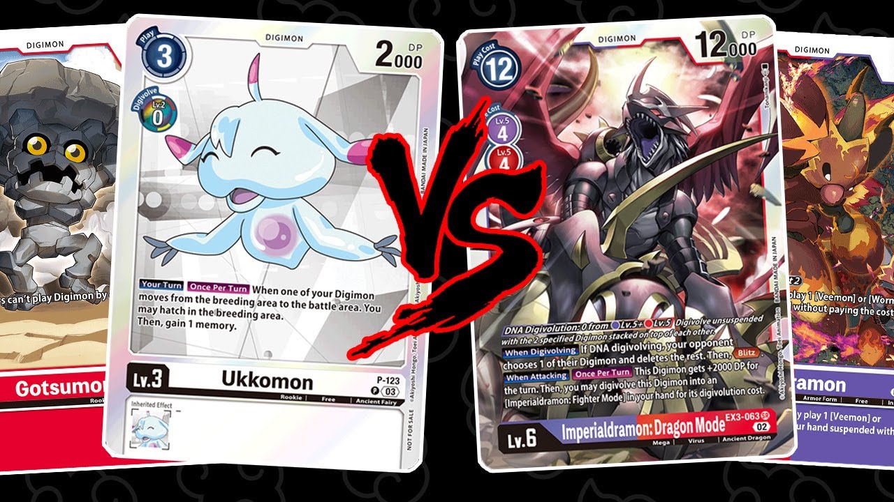 Rookie Rush vs R/P Imperialdramon (Digimon TCG EX05) - YouTube