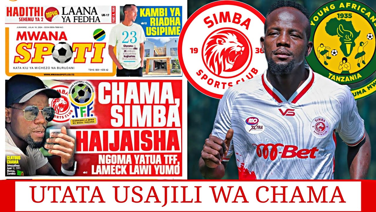 MAGAZETI YA LEO 16.04.2024 | Utata Usajili wa Chama Yanga, Usajili ...