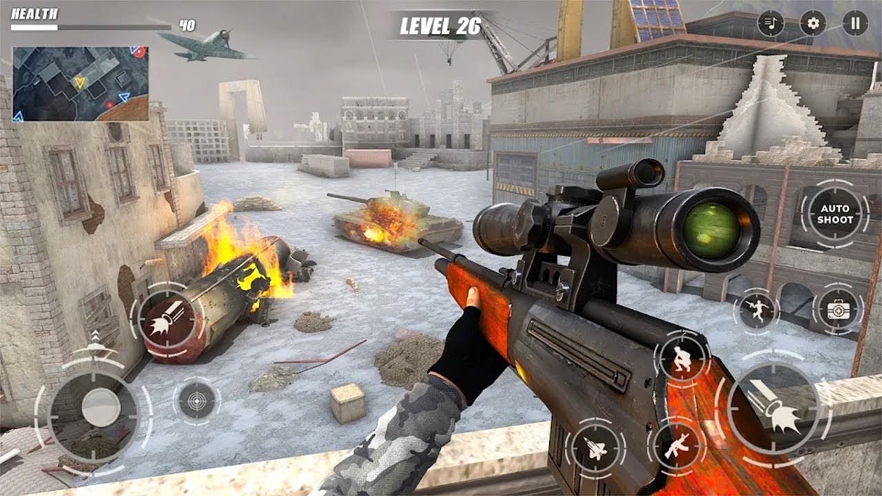 Sniper Siege ： Defend Destroy – Sniper Games – PUBG – Free Fire 6 - YouTube