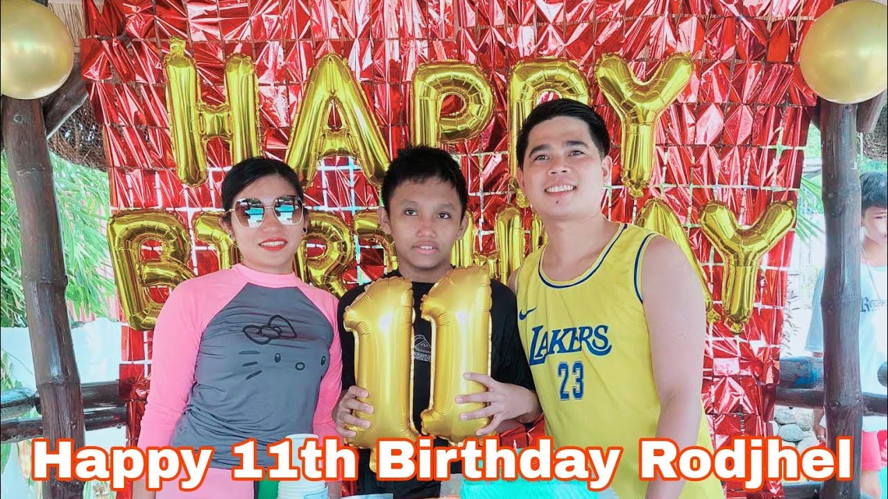 Happy 11th Birthday Rodjhel | January 21,2024 | Petra Spring Garden ...